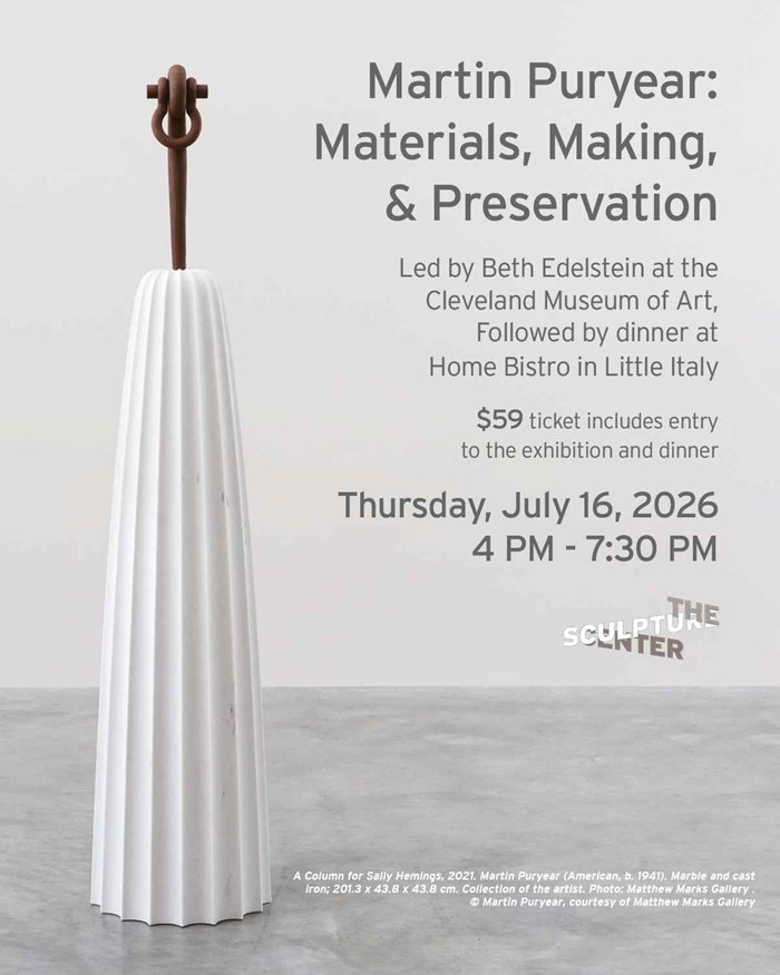 Martin Puryear: Materials, Making, and Preservation | Cleveland Museum ...