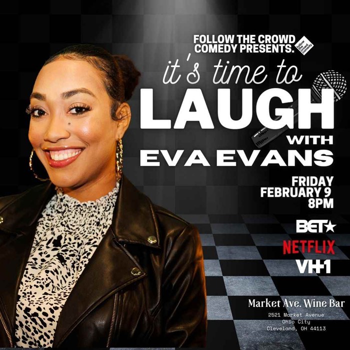 It's Time To Laugh - Comedy Show with Eva Evans | Market Avenue Wine Bar