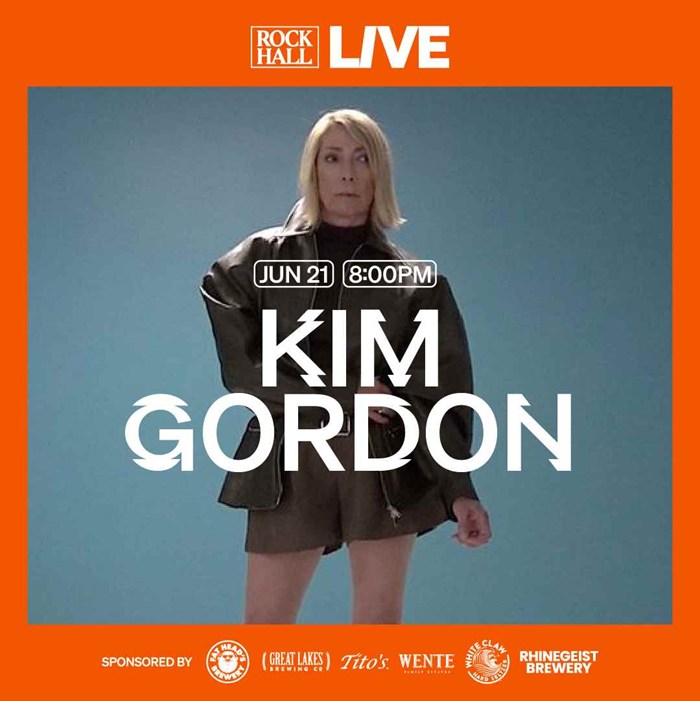 Rock Hall Live: Kim Gordon | Rock and Roll Hall of Fame & Museum