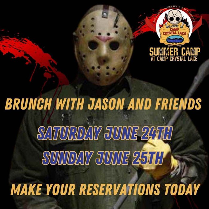 Brunch With Jason and Friends | The Haunted House Restaurant